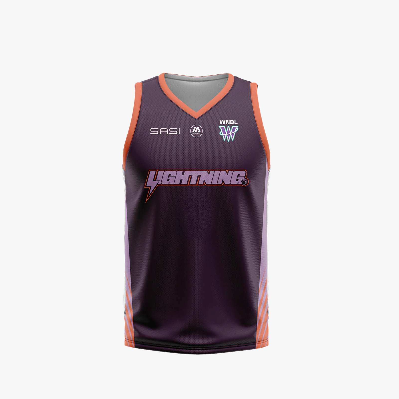Adelaide Lightning WNBL 2025/26 Replica Home Jersey - Maroon – Throwback