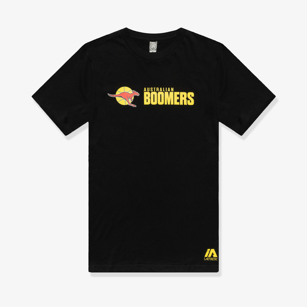 Australian Boomers Logo T-Shirt - Black – Throwback