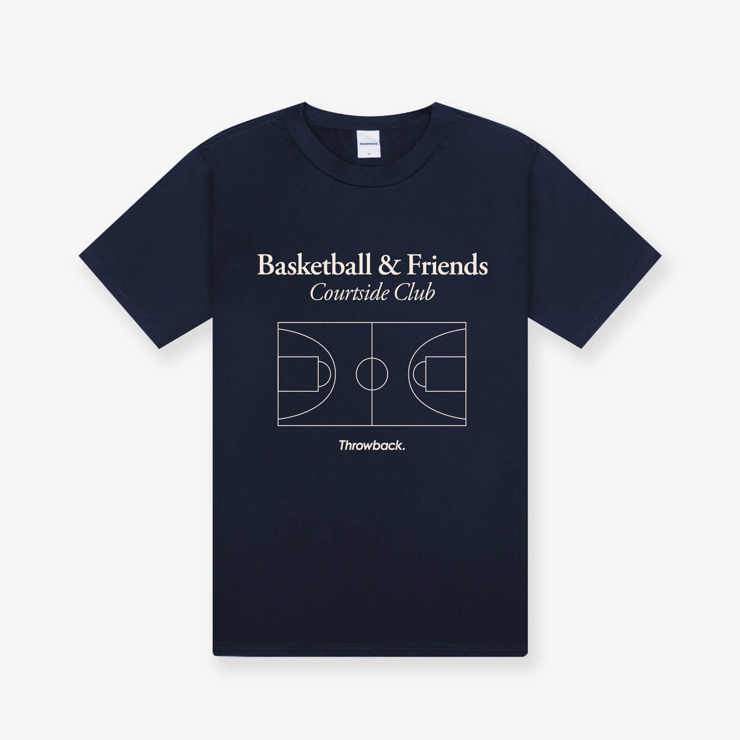 Courtside Club T-Shirt - Neptune Blue – Throwback