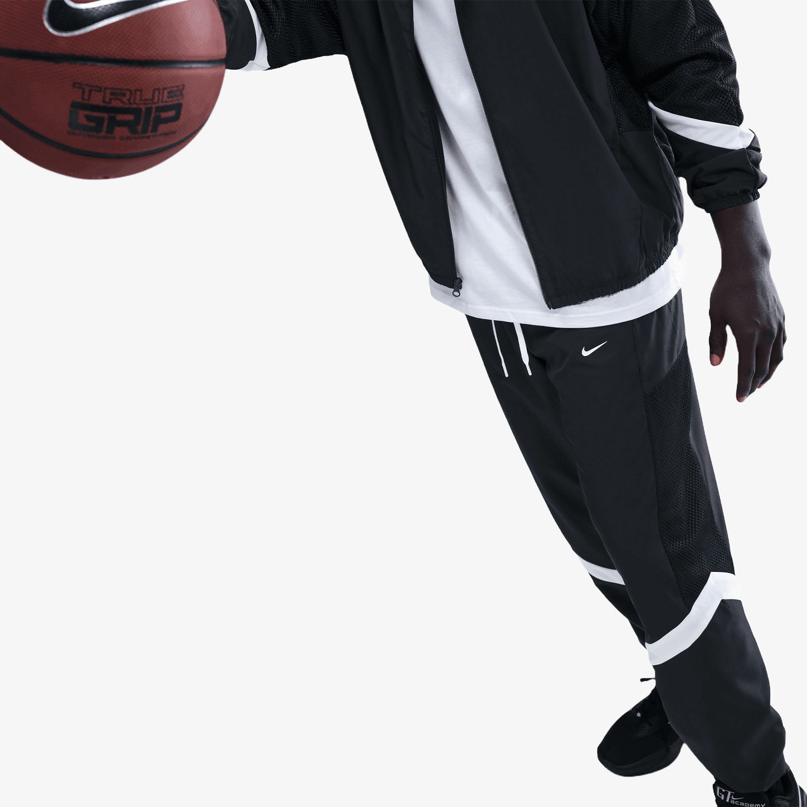 Icon Woven Basketball Trousers - Black – Throwback