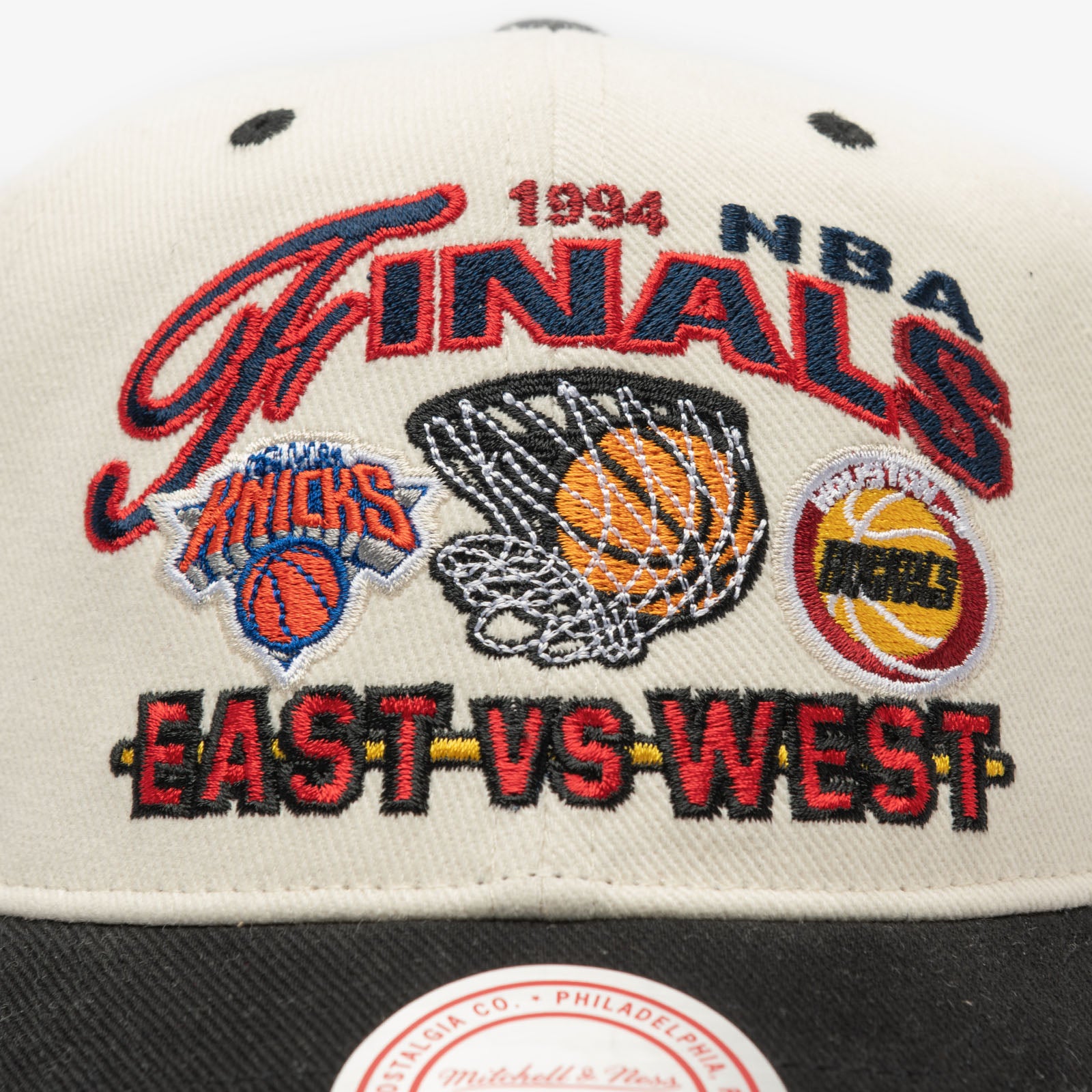 Houston Rockets Versus Deadstock Snapback - Off White - Throwback