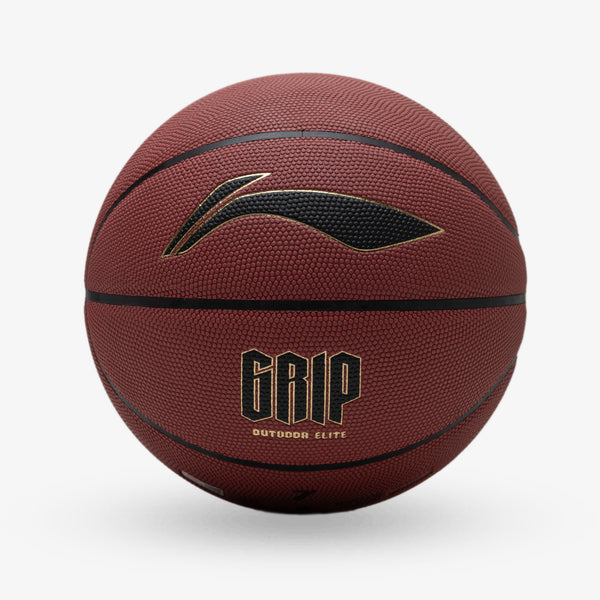 Li-Ning Elite 'Grip' Basketball - Amber -Size 7 - Throwback