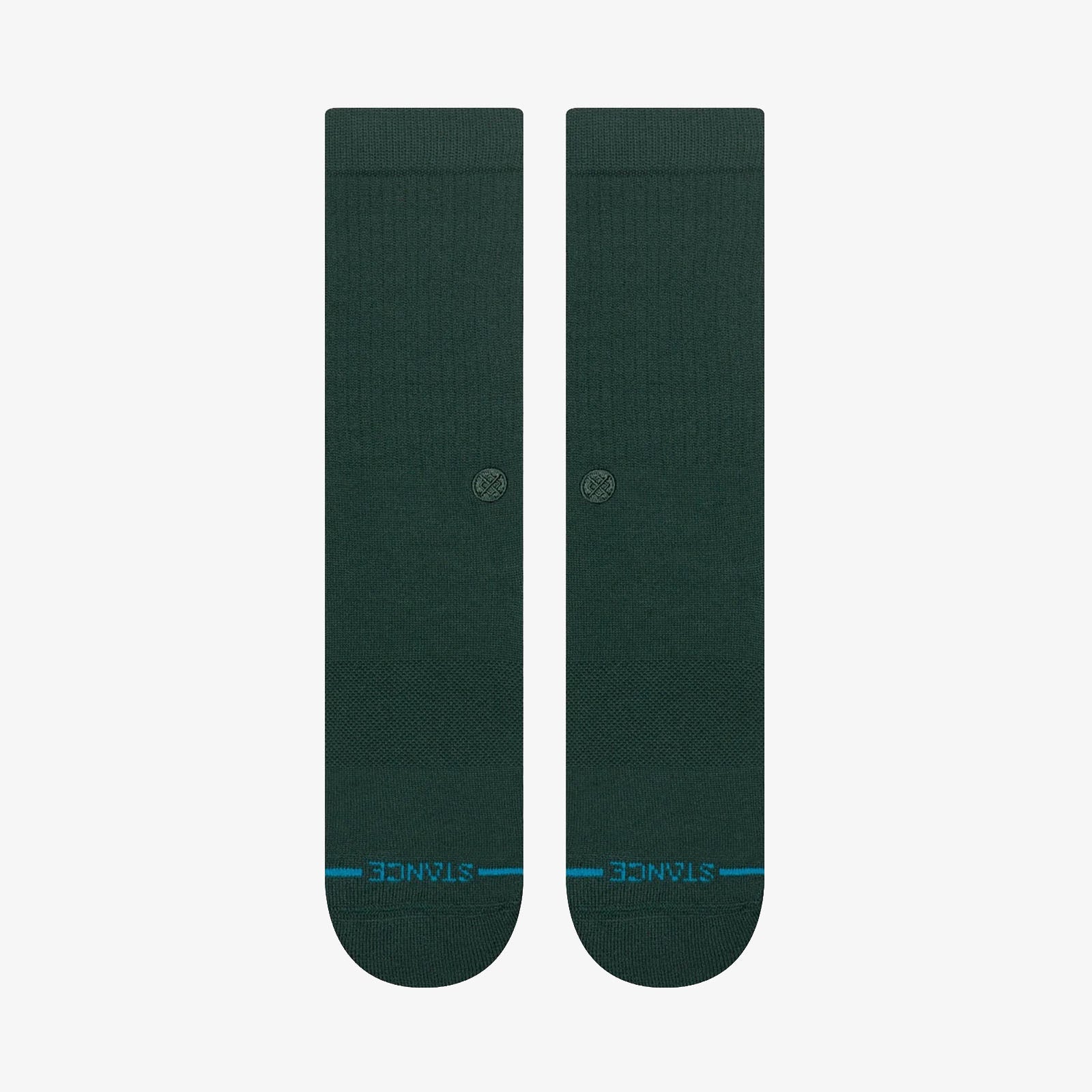 Icon Crew Socks - Pine – Throwback
