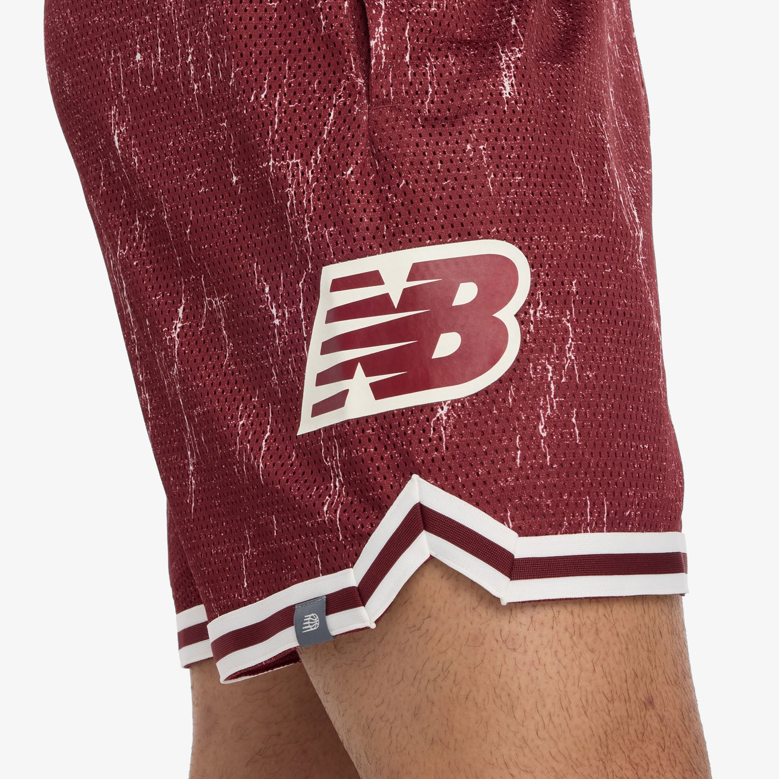 In-Game Printed 7" Mesh Shorts - Red – Throwback