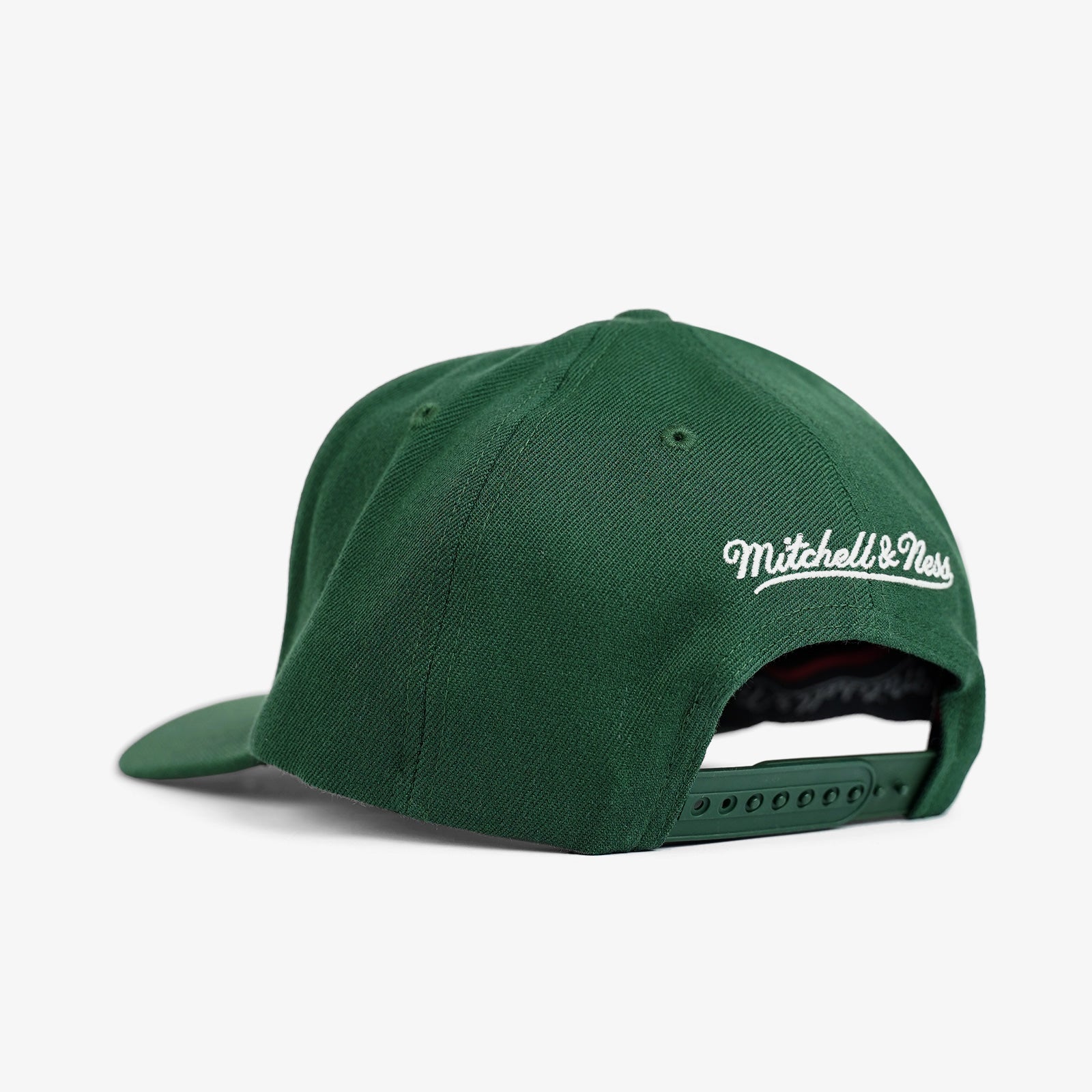 Milwaukee Bucks Border Classic Redline Snapback - Green - Throwback