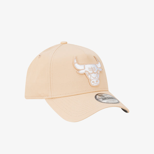 Chicago Bulls 9Forty A-Frame Snapback - Oatmilk - Throwback