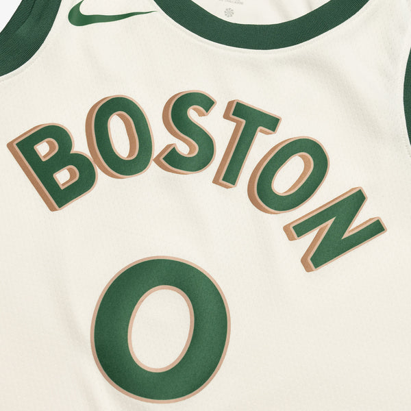 Jayson Tatum Boston Celtics 2024 City Edition Swingman Jersey - White ...