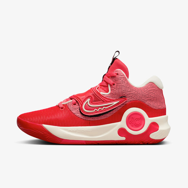 KD Trey 5 X - University Red/Coconut Milk - Throwback