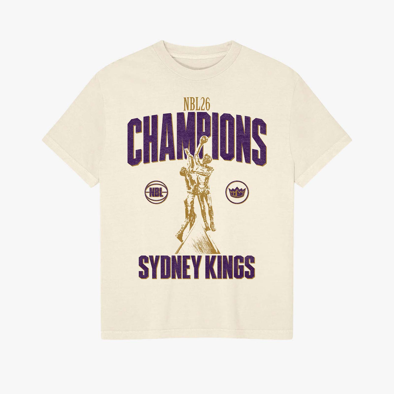 Sydney Kings 25/26 NBL Champions T-Shirt - Youth – Throwback