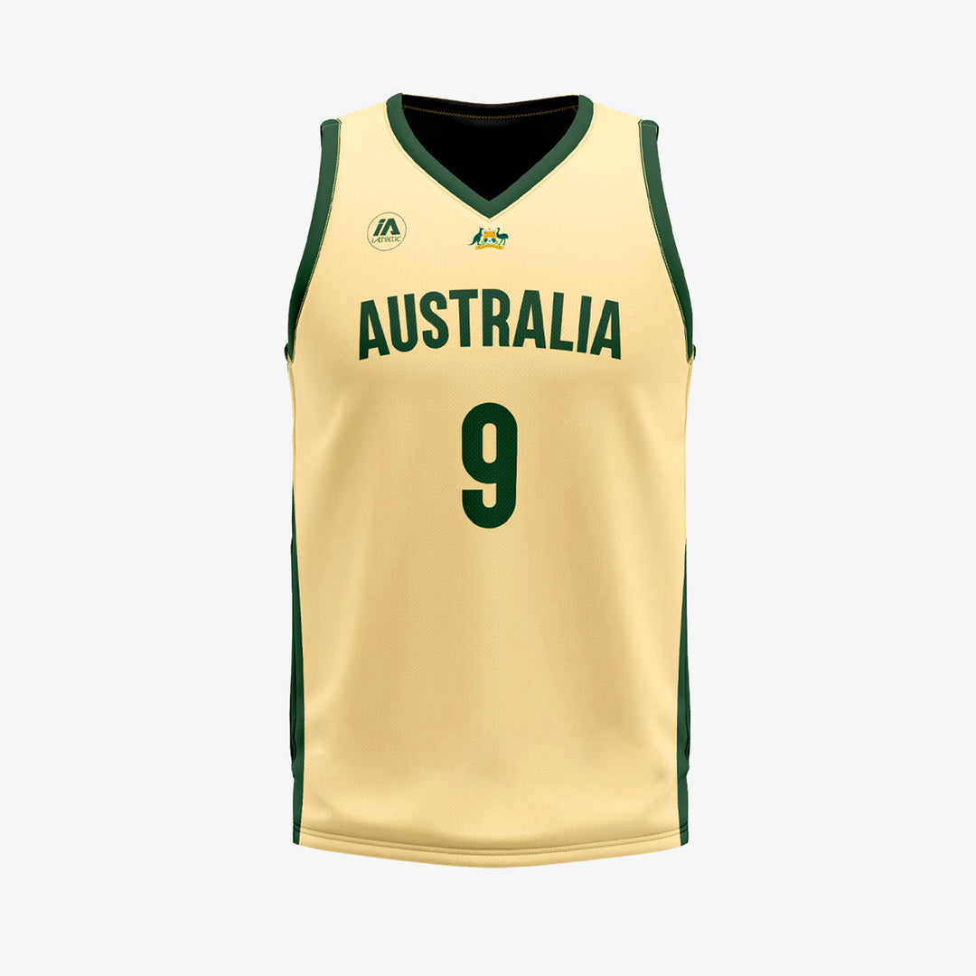 Xavier Cooks Australian Boomers 2023 FIBA Basketball World Cup Jersey ...