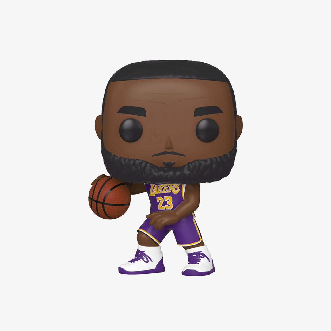 LeBron James Los Angeles Lakers NBA Pop! Vinyl - Statement - Purple ...