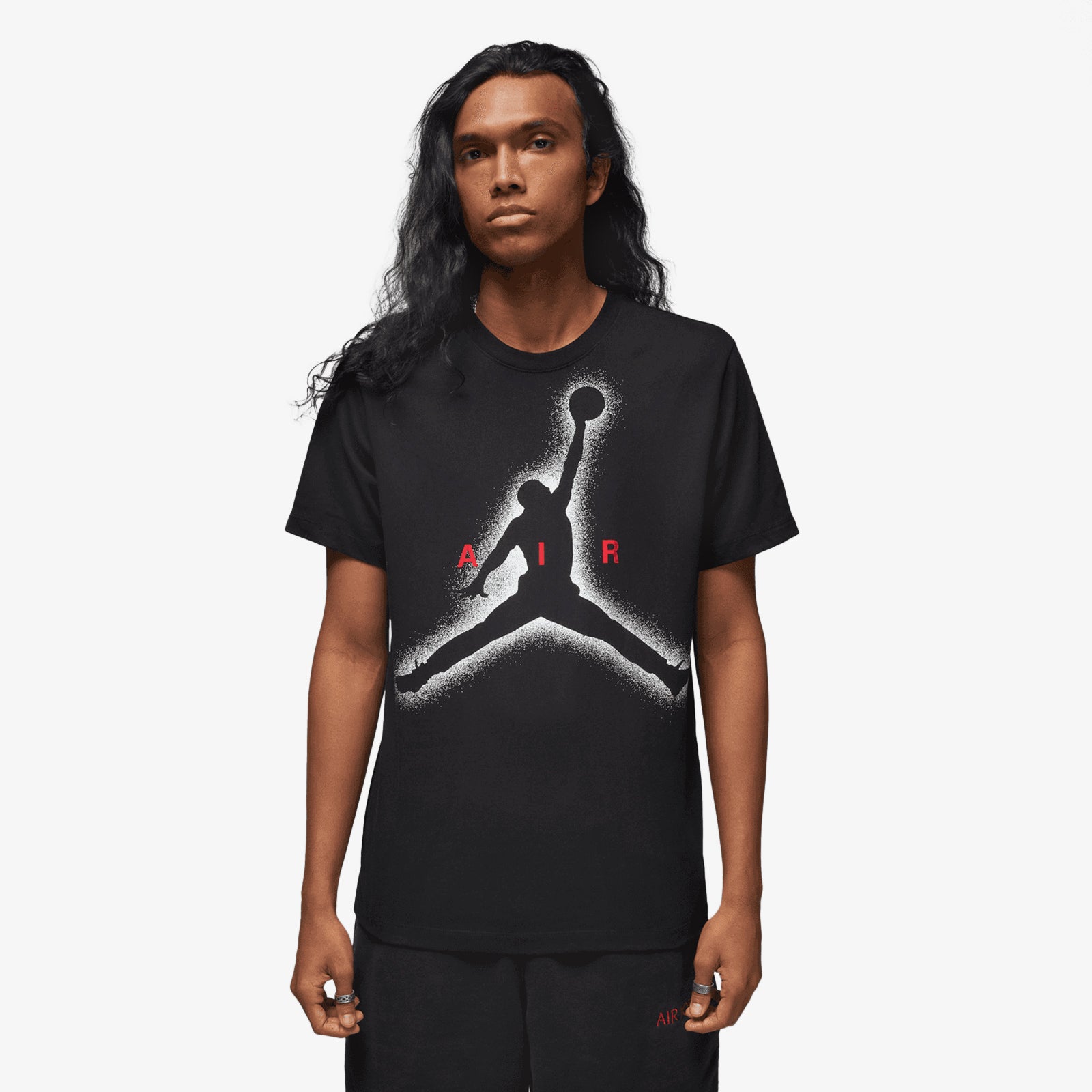Jordan Essentials Air T-Shirt - Black – Throwback