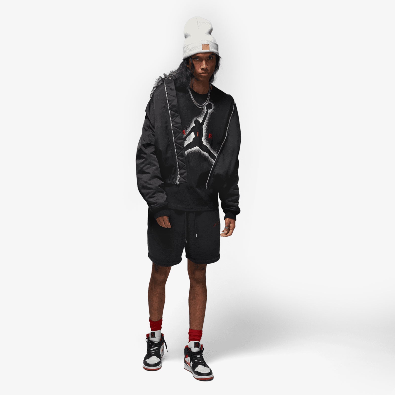 Jordan Essentials Air T-Shirt - Black – Throwback