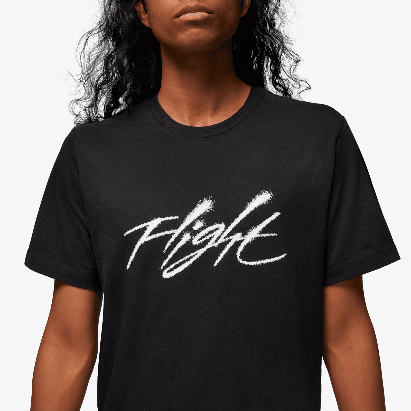 Jordan Essentials Flight T-Shirt - Black - Throwback