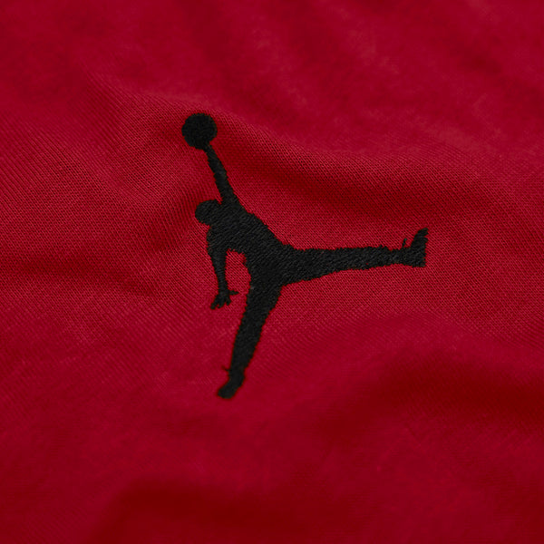 Jordan Jumpman Embroidered T-Shirt - Red - Throwback