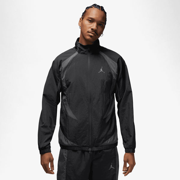 Jordan Sport Jam Warm Up Jacket - Black/Grey - Throwback