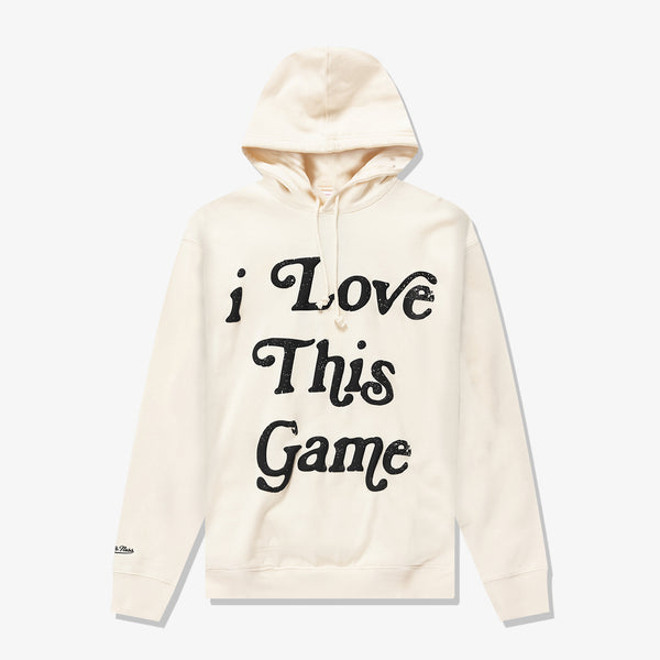 I Love This Game Hoodie - Unbleached - Throwback