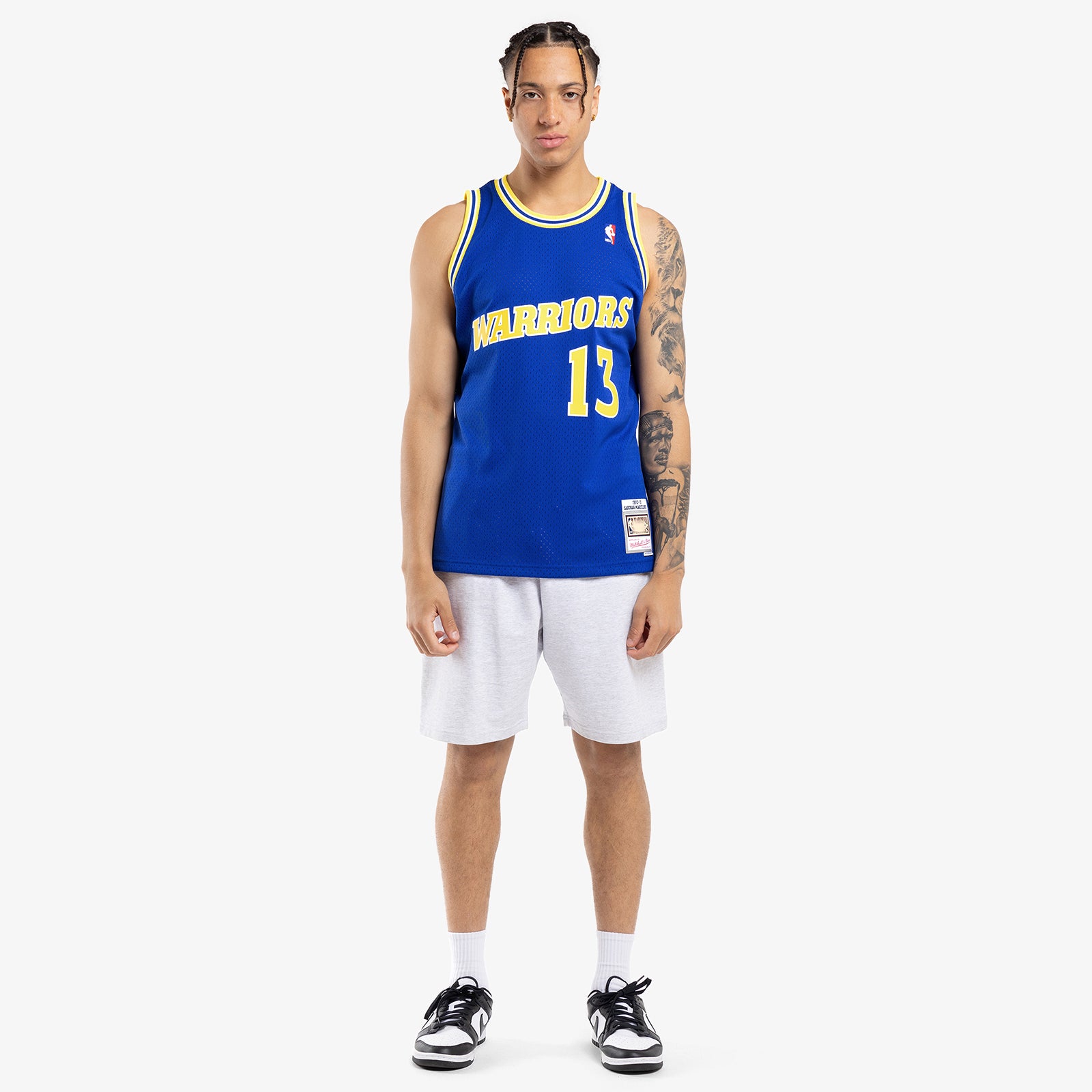 Šarūnas Marčiulionis Golden State Warriors 90-91 HWC Swingman Jersey ...