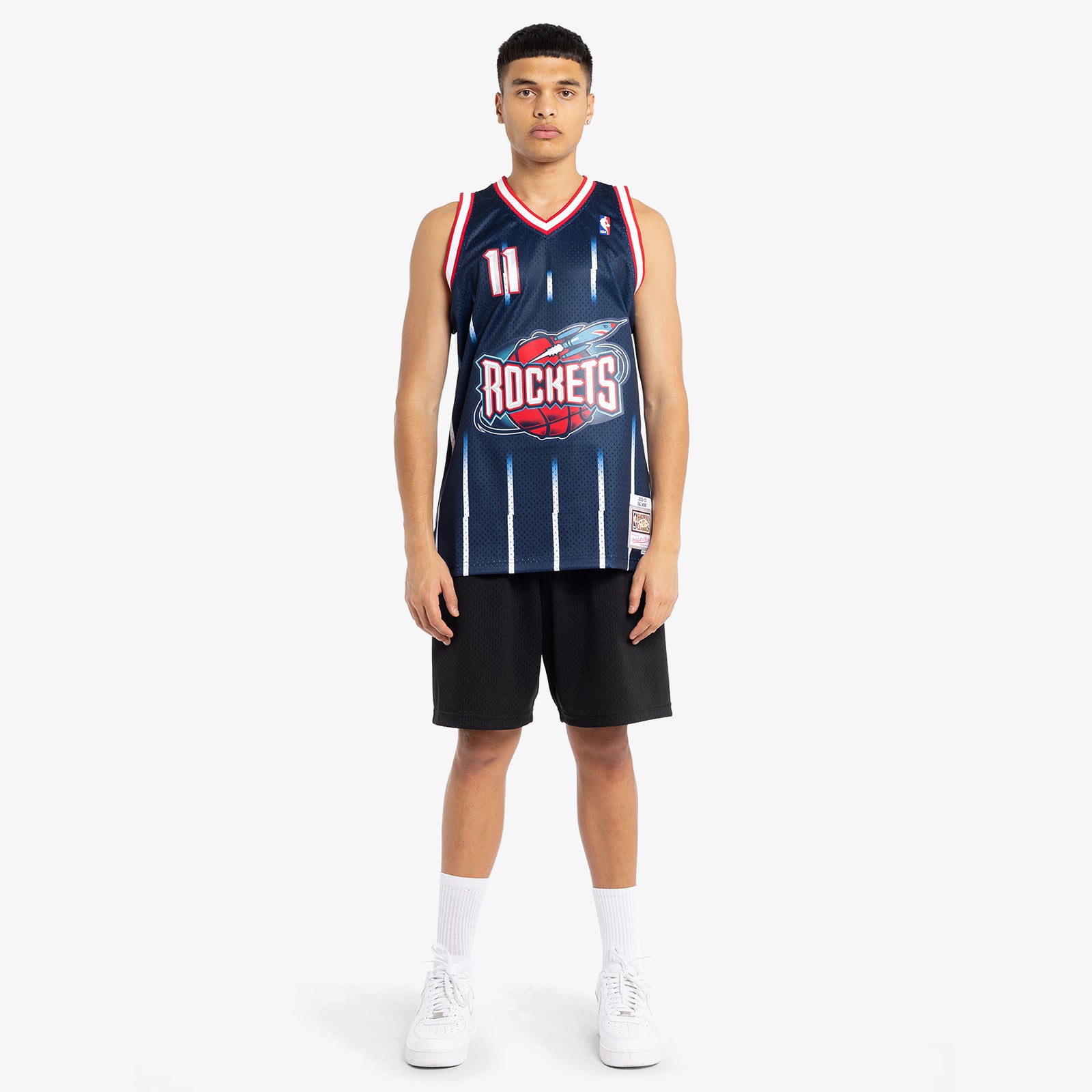 Yao Ming Houston Rockets 02-03 HWC Swingman Jersey - Navy - Throwback