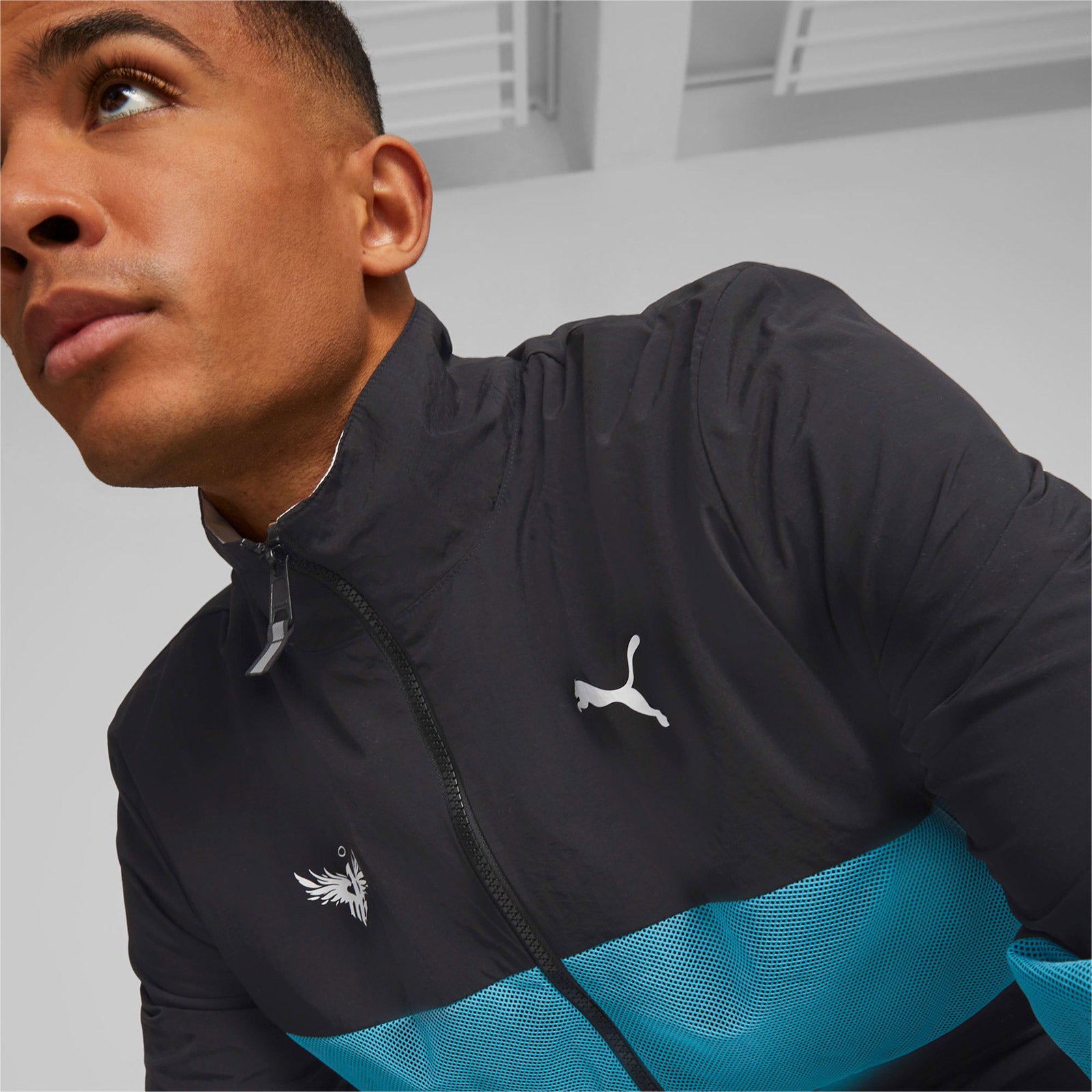 Melo Clyde Jacket - Black/Sunset Glow - Throwback