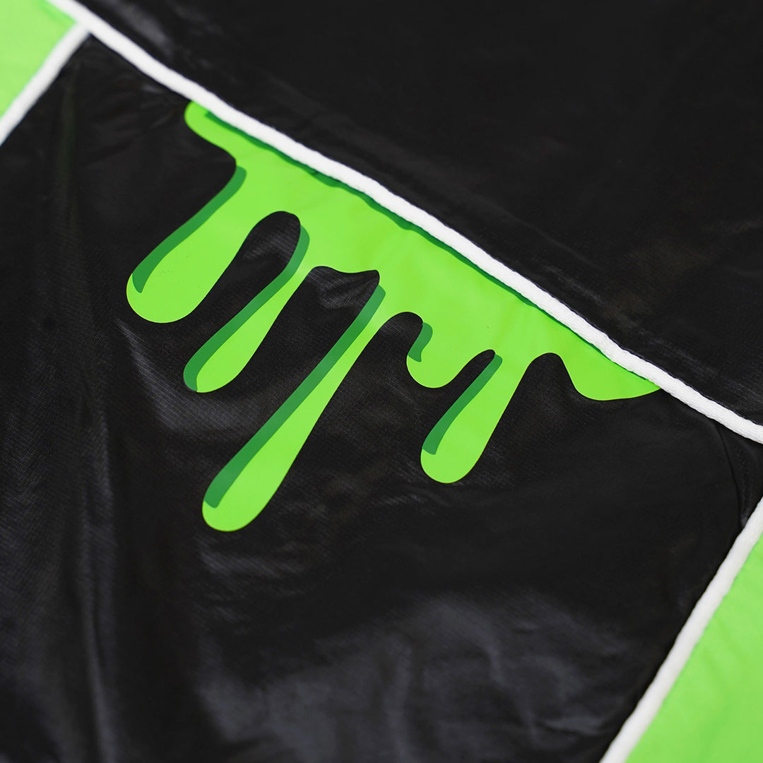 Melo Slime Woven Dime Jacket - Black – Throwback