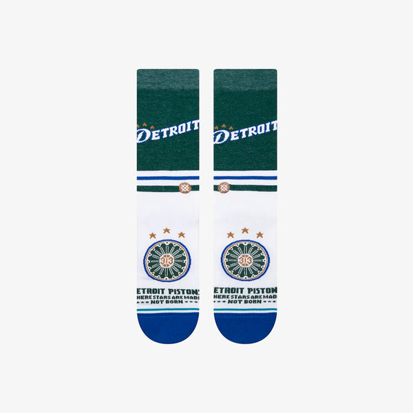 Detroit Pistons 2023 City Edition Socks - Throwback
