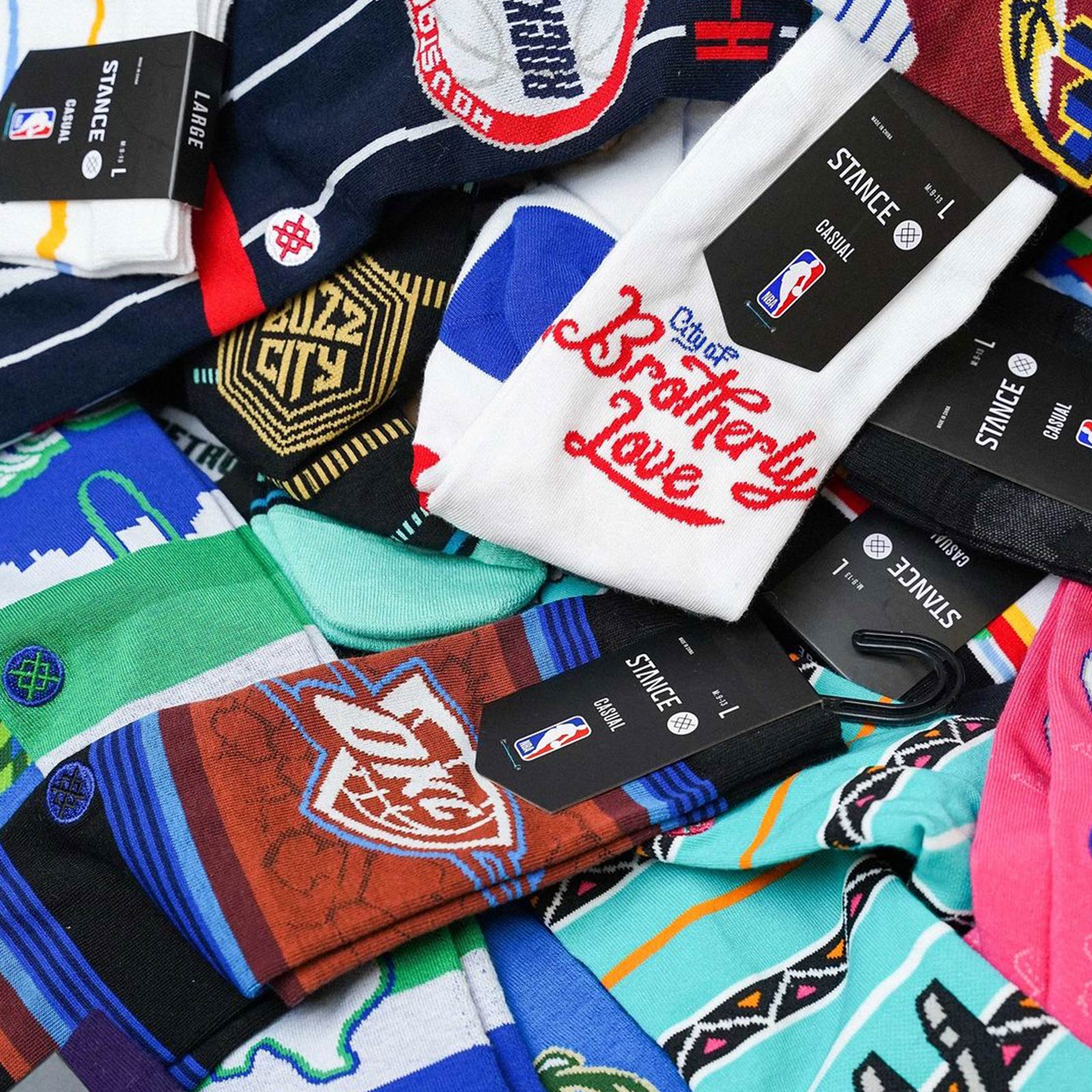 Oklahoma City Thunder 2023 City Edition Socks - Throwback