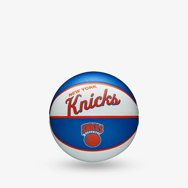 New York Knicks NBA Team Retro Mini Basketball - Size 3 - Throwback